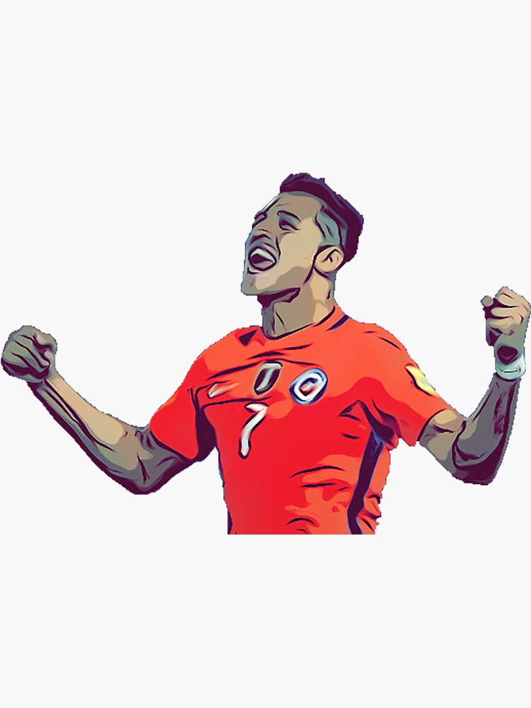 "Alexis Sánchez" Sticker for Sale by RoadRunner22 | Redbubble