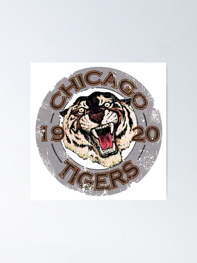 "Chicago Tigers Football" Poster for Sale by Retrorockit | Redbubble