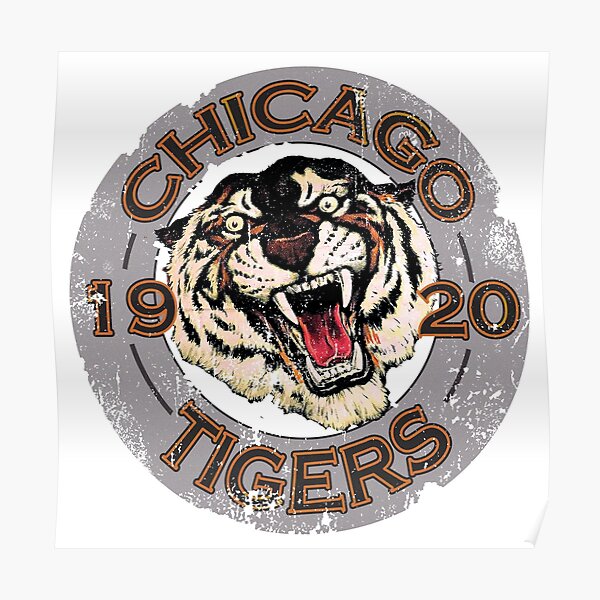 "Chicago Tigers Football" Poster for Sale by Retrorockit | Redbubble