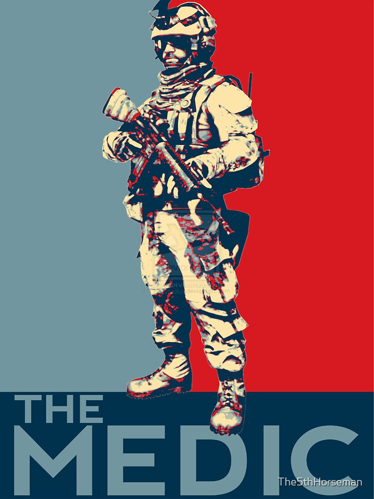 "Battlefield 3 Medic " T-shirt for Sale by The5thHorseman | Redbubble ...
