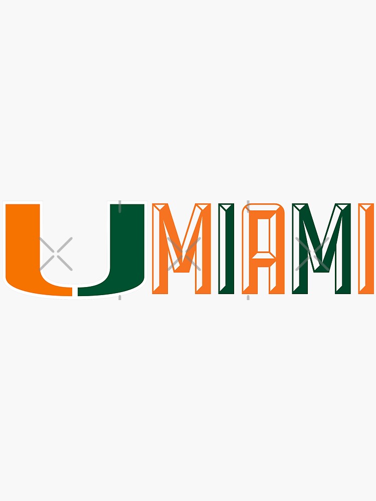 "UMIAMI" Sticker for Sale by drewsandler | Redbubble