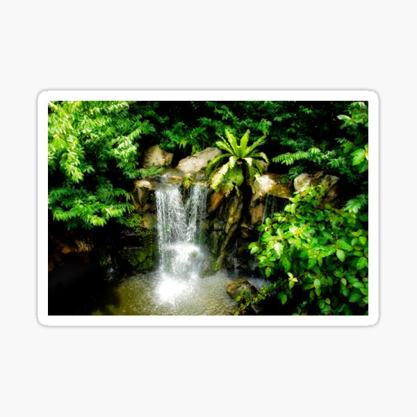 "Waterfall" Sticker by planet-eye | Redbubble