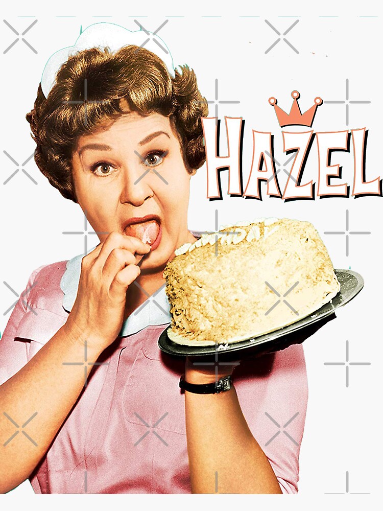 "Hazel TV" Sticker for Sale by Retrorockit | Redbubble