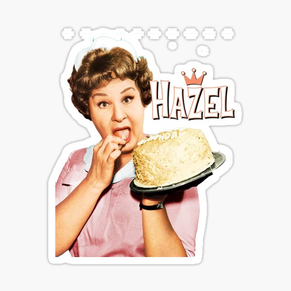 "Hazel TV" Sticker for Sale by Retrorockit | Redbubble