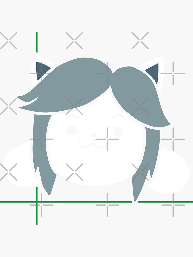 "Undertale™ - Temmie" Sticker for Sale by SWISH-Design | Redbubble