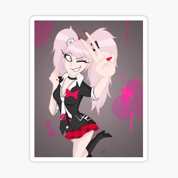 "Junko" Sticker by skylarsunday | Redbubble