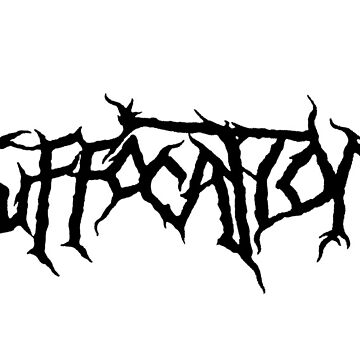 "Suffocation Logo " Sticker for Sale by XavierLange | Redbubble