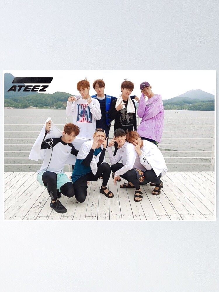"ATEEZ kpop poster" Poster by MakaylaCar | Redbubble