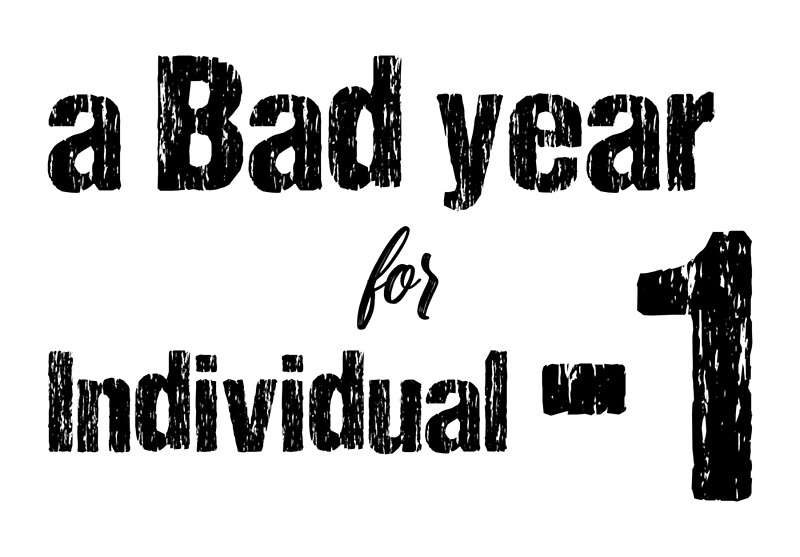 "A bad year" by bluehair | Redbubble