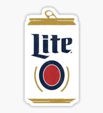 Miller Lite Stickers | Redbubble