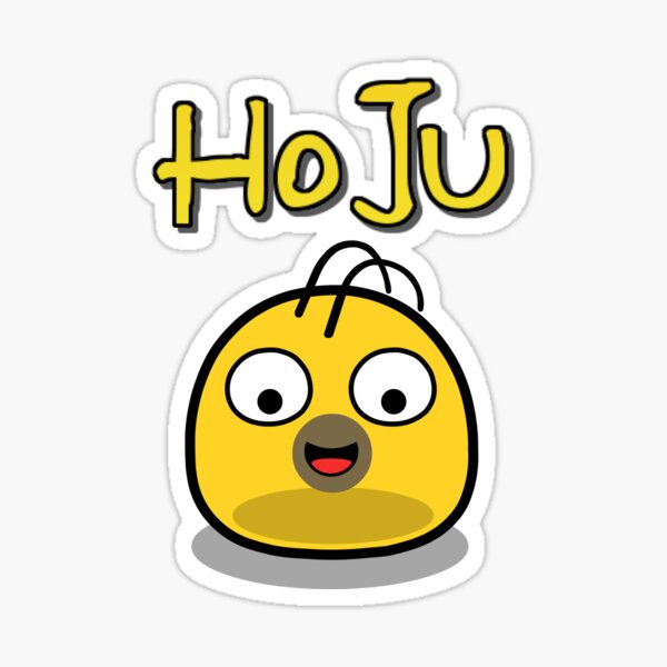 "HoJu happy" Sticker for Sale by WordFandom | Redbubble