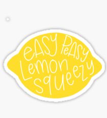 Lemon Stickers | Redbubble