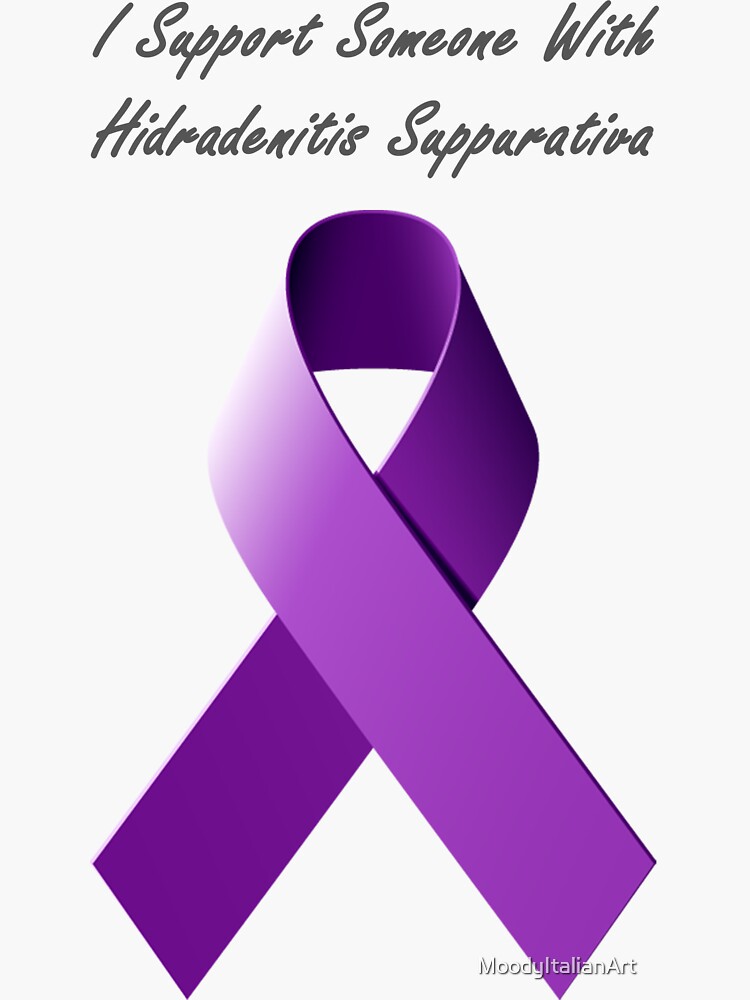 "Hidradenitis suppurativa (HS) Support" Sticker for Sale by ...