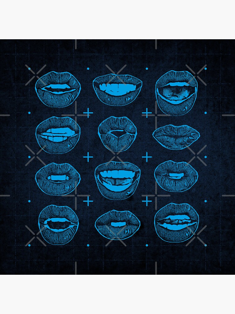 "Talking Lips" Sticker for Sale by MoSt90 | Redbubble