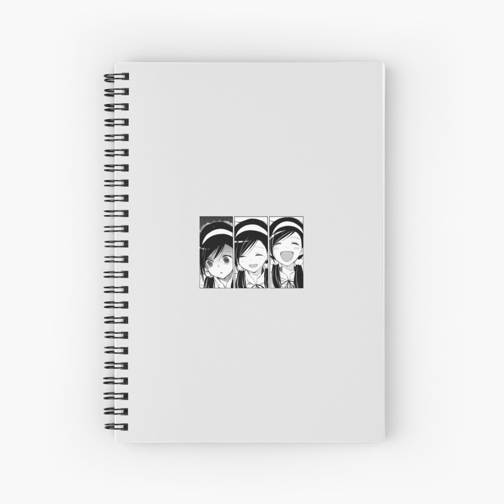 "Sad Anime Girl" Spiral Notebook by KokoroPopShop | Redbubble