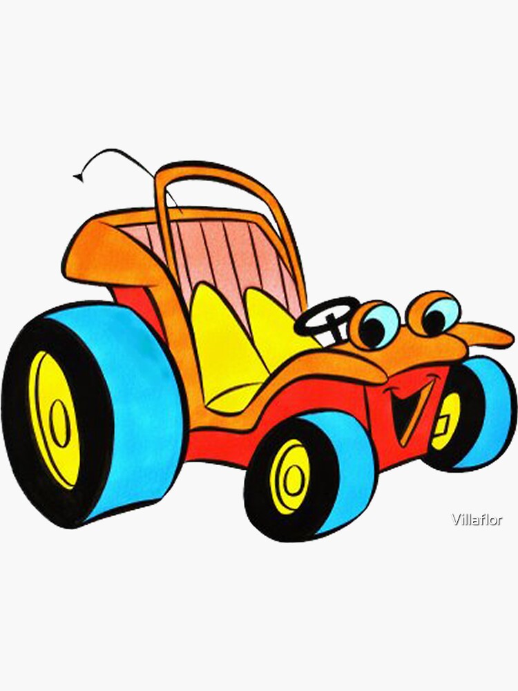 "Speed Buggy" Sticker for Sale by Villaflor | Redbubble