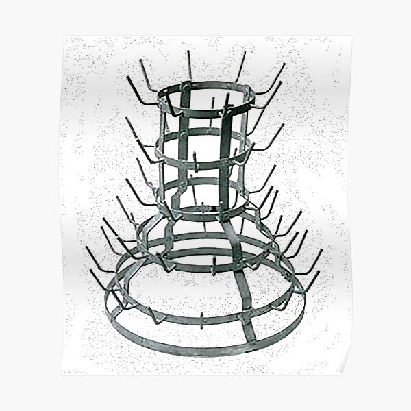 "DADA, The Bottle Rack" Poster by dusie | Redbubble