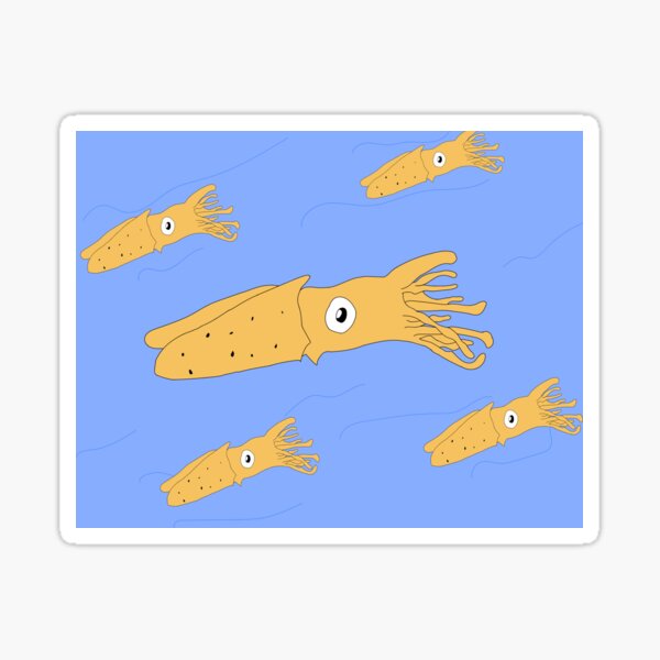 "Squid " Sticker for Sale by Pennywise0905 | Redbubble