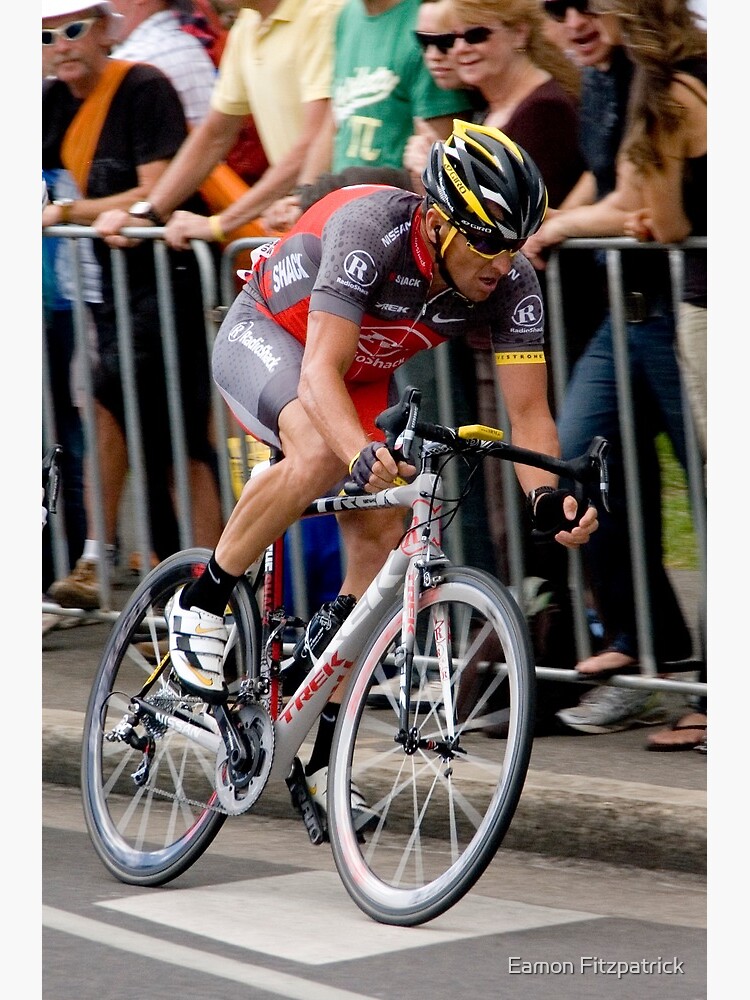 Poster for Sale avec l'œuvre « Lance Armstrong » de l'artiste Eamon ...