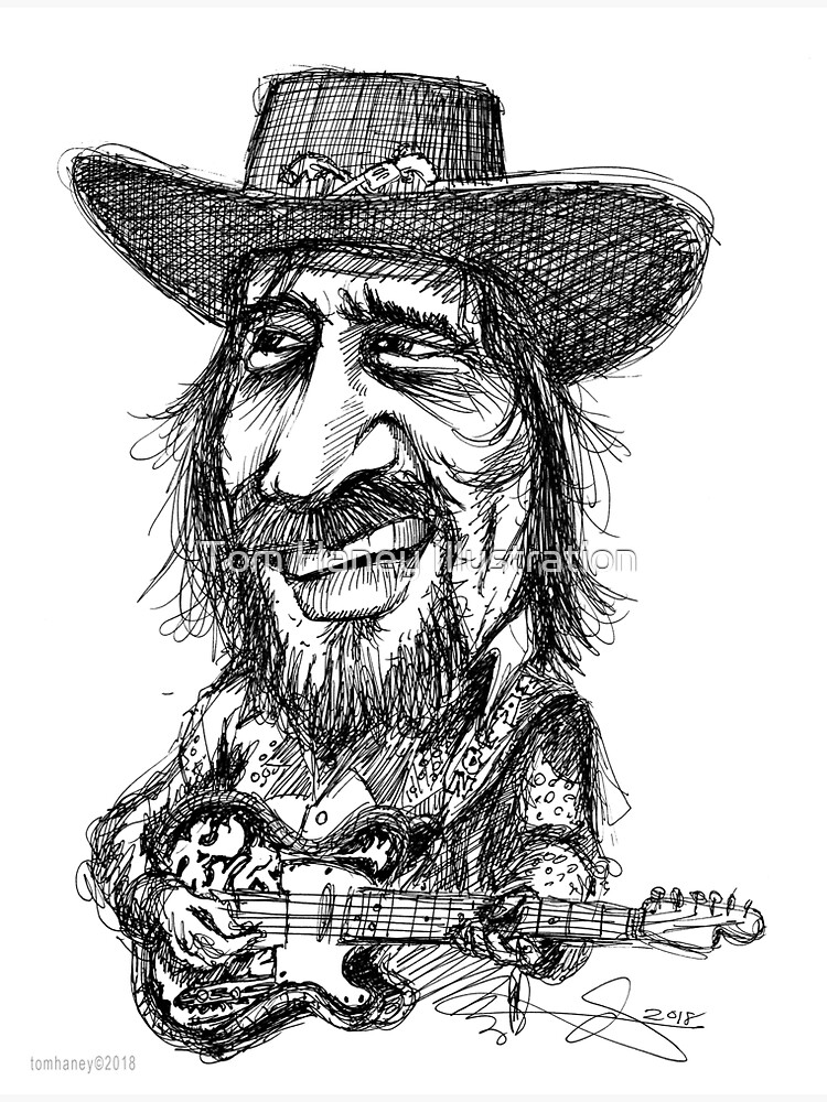"Waylon" Sticker by tomhaney | Redbubble