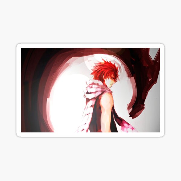 "Fairy Tail Natsu" Sticker by terpres | Redbubble