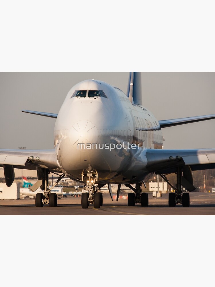 "Boeing 747" Sticker by manuspotter | Redbubble