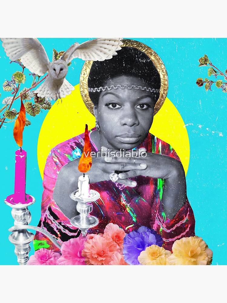 "nina simone pop" Art Print for Sale by verbisdiablo | Redbubble