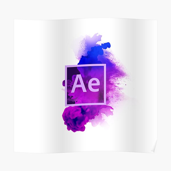 "Adobe After Effects" Poster for Sale by iagorfrost | Redbubble
