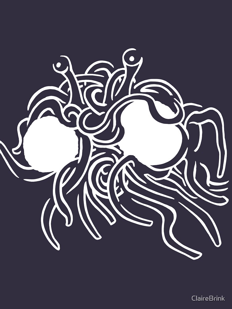 "Navy FSM" T-shirt for Sale by ClaireBrink | Redbubble | fsm t-shirts ...