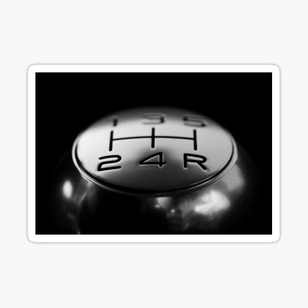 Gear Shift Stickers | Redbubble