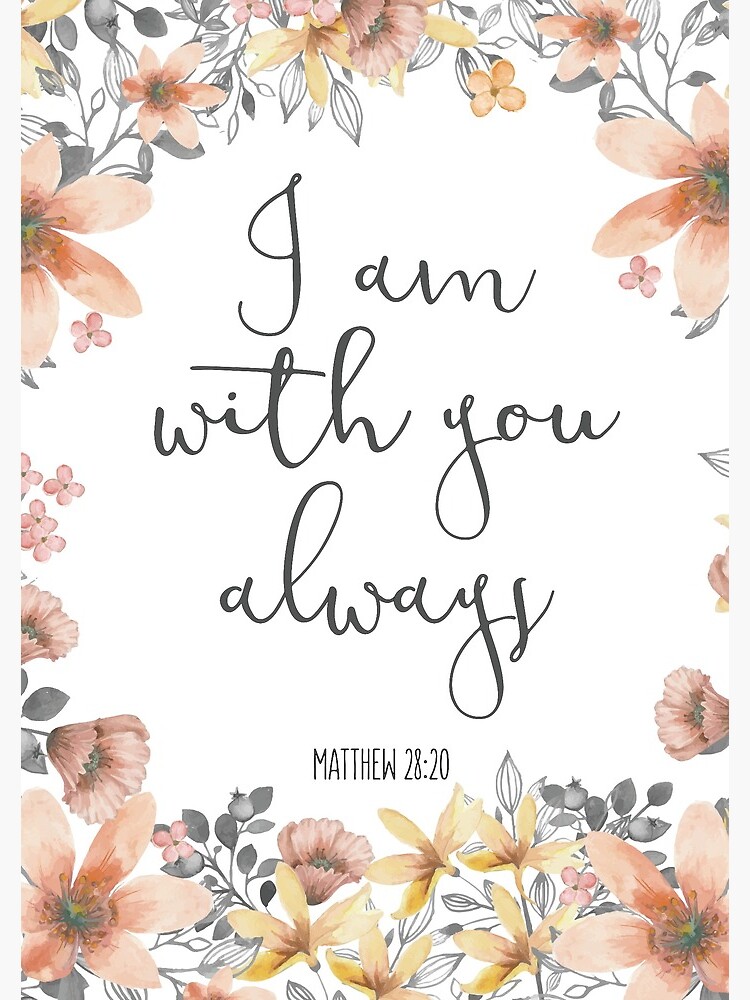 "Bible Verse Watercolor Flowers" Spiral Notebook by walk-by-faith ...