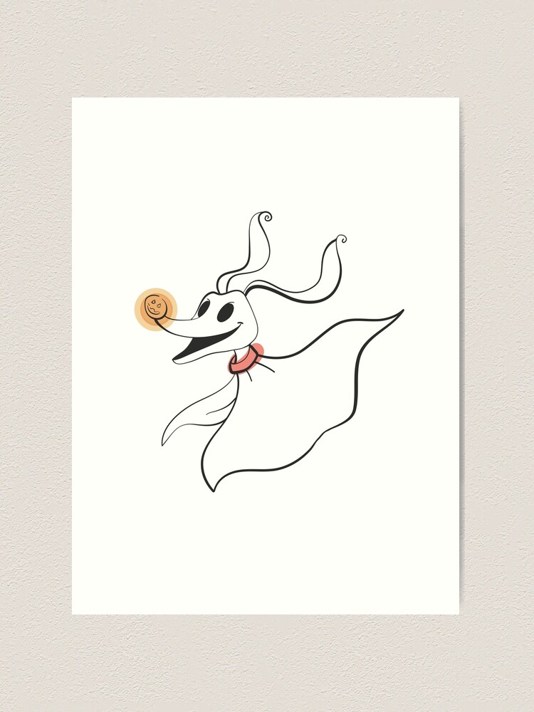 Nightmare Before Christmas Zero Pumpkin Pattern