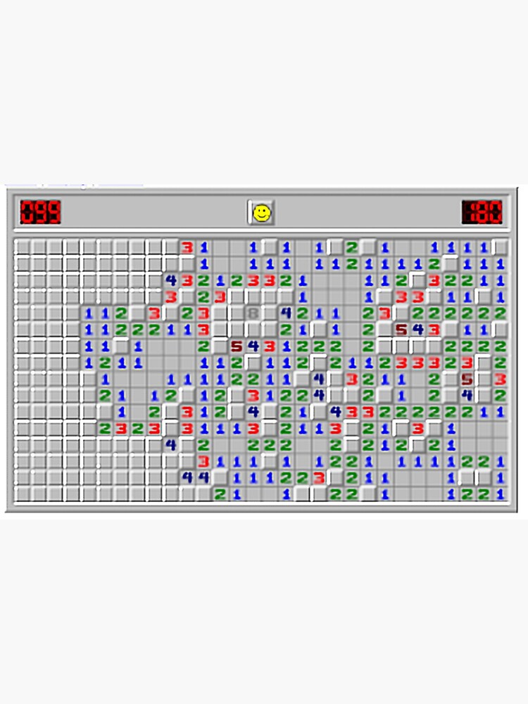 "Minesweeper" Poster for Sale by Marshmalloww | Redbubble