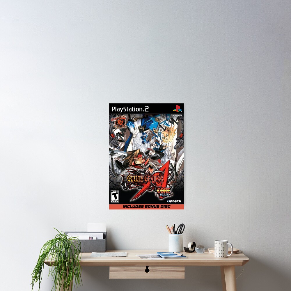 "GUILTY GEAR XX ACCENT CORE COVER ART" Poster for Sale by Marshmalloww ...