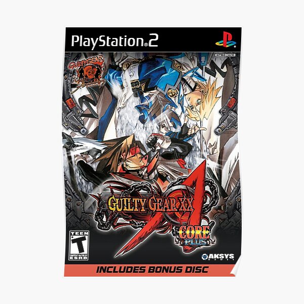 "GUILTY GEAR XX ACCENT CORE COVER ART" Poster for Sale by Marshmalloww ...