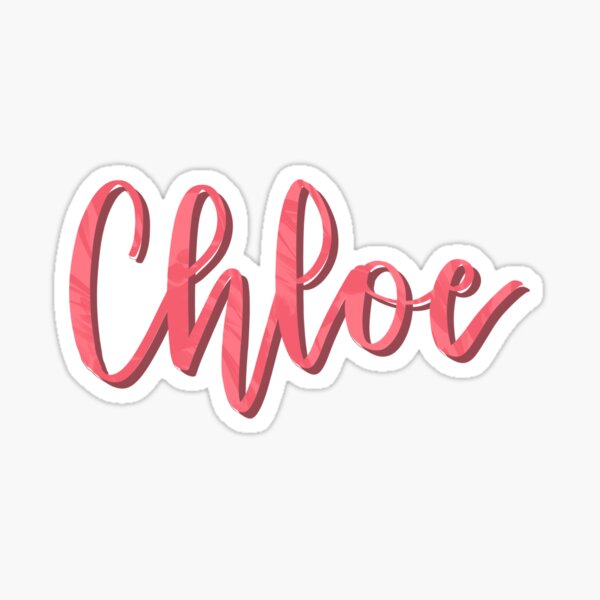 "Chloe" Sticker by eMaister | Redbubble