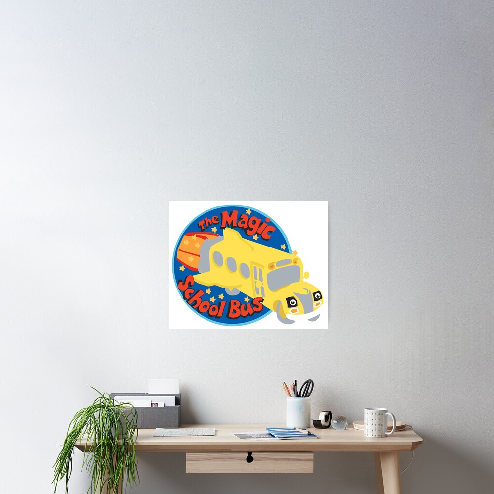 "Magic School Bus" Poster by Deelara | Redbubble