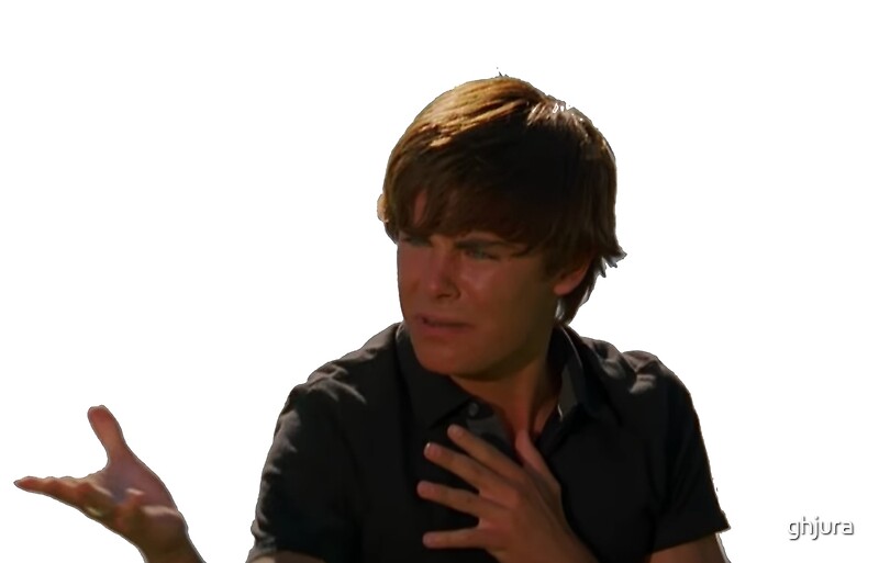 "Troy Bolton meme" by ghjura | Redbubble