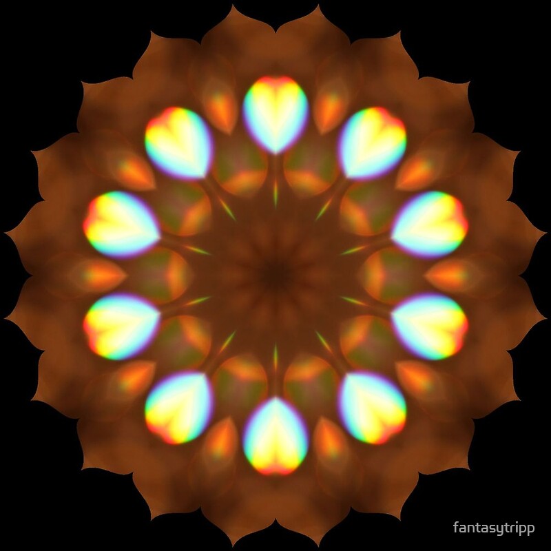 "Kaleidoscope light bulb 02" by fantasytripp | Redbubble