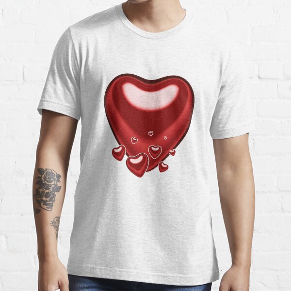 "Heart" T-shirt for Sale by Fedral | Redbubble | heart t-shirts - shape ...