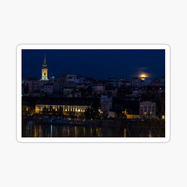 "Belgrade Serbia " Sticker by SpeedKing | Redbubble