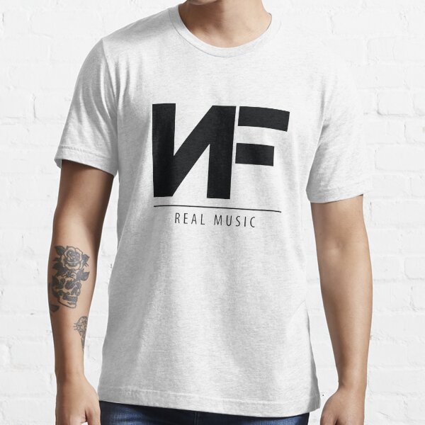 "NF real music" T-shirt for Sale by CasperN | Redbubble | nf t-shirts ...
