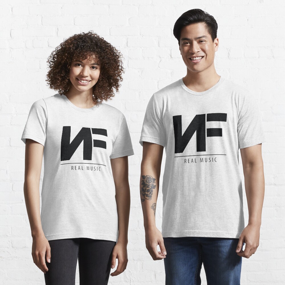 "NF real music" T-shirt for Sale by CasperN | Redbubble | nf t-shirts ...