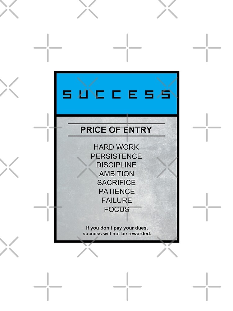 "Monopoly Success Price Of Entry" Graphic T-Shirt for Sale by ...