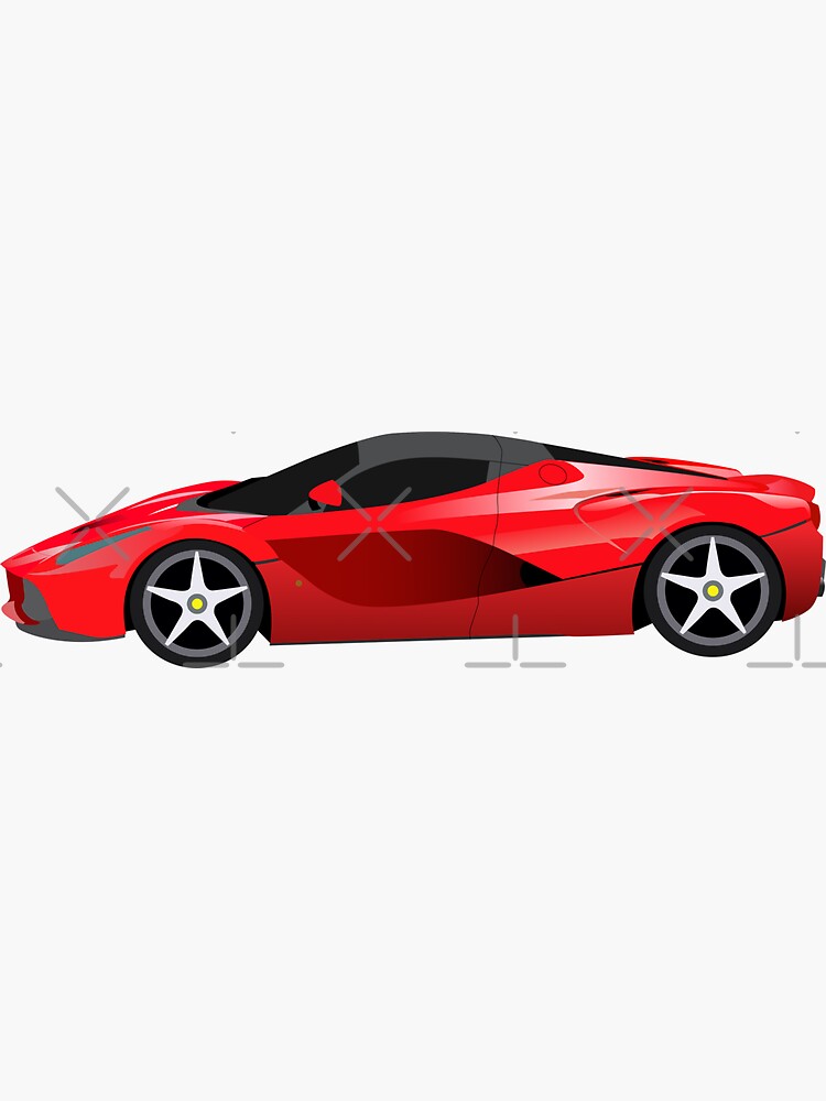 "LaFerrari" Sticker for Sale by tjbrock2 | Redbubble