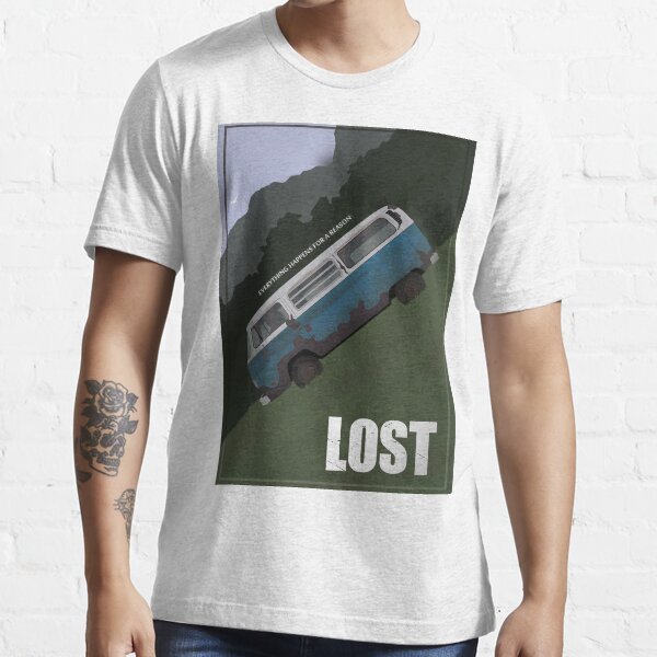"Hurley in the Dharma Initiative Van" T-shirt for Sale by MovieArtWork ...