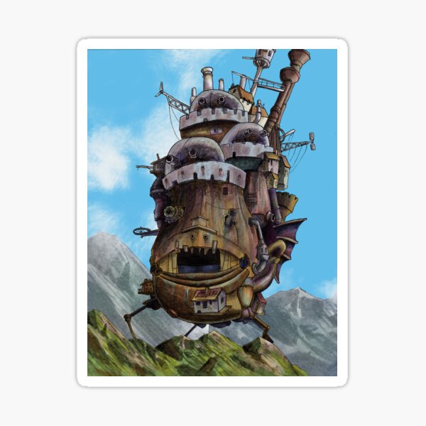 Howls Moving Castle Stickers | Redbubble