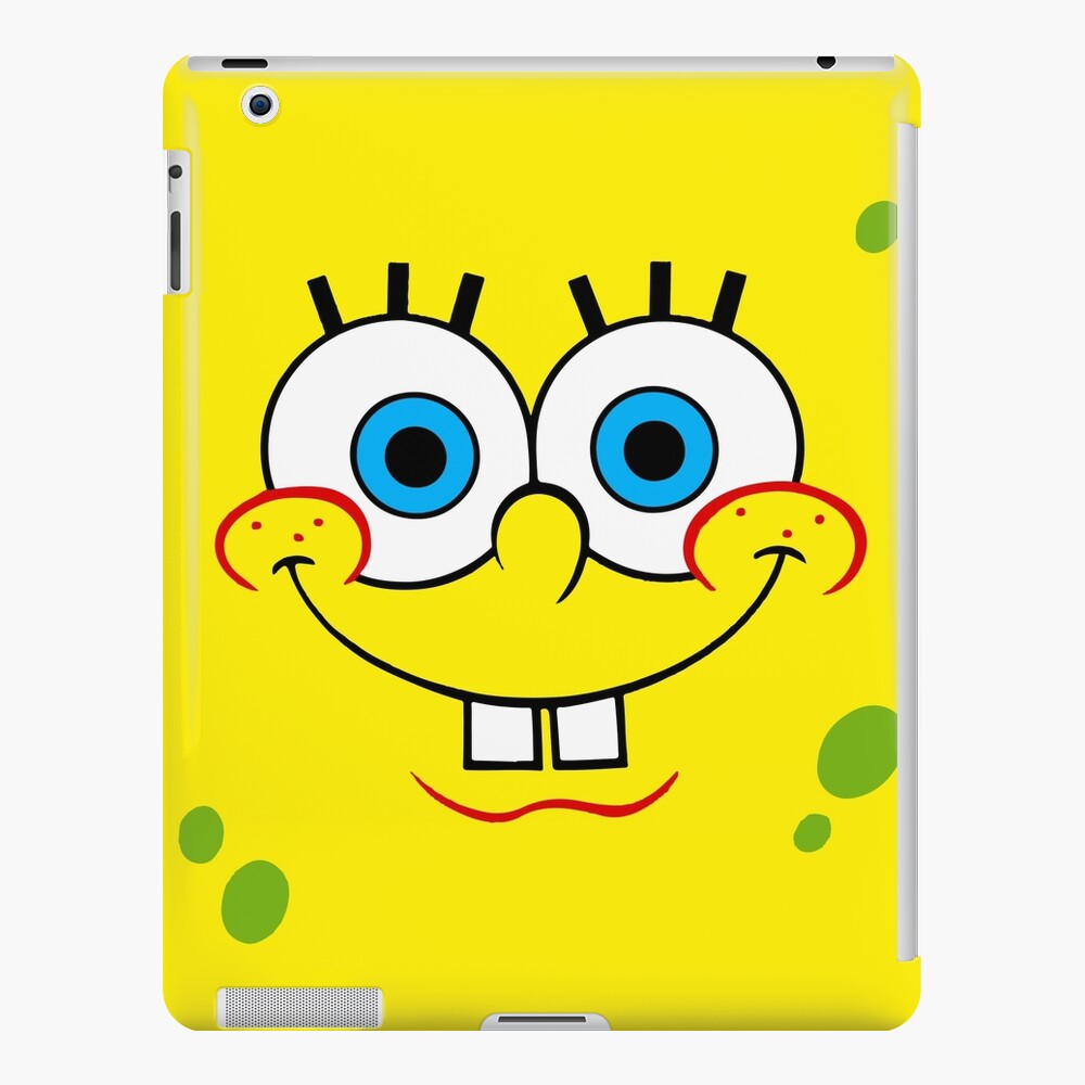 Spongebob Squarepants Face Ipad Case And Skin By Spider Mayne Redbubble