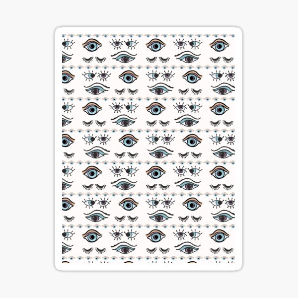 "Magic All Seeing Eye Hand Drawn " Sticker for Sale by Limolida | Redbubble