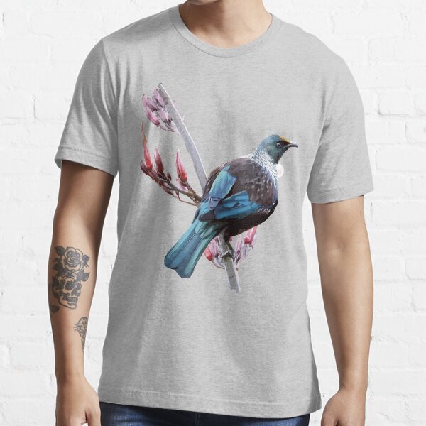 "New Zealand Tui" T-shirt for Sale by BeThreeDesigns | Redbubble | bird ...